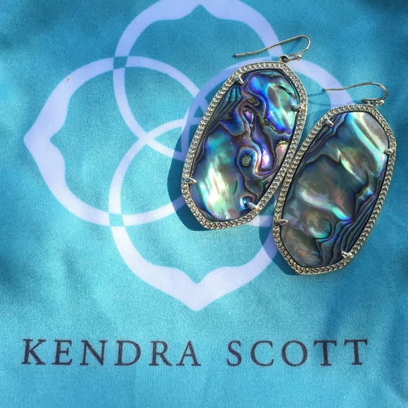 Kendra Scott | Jewelry | Kendra Scott Danielle Gold Abalone Shell ...